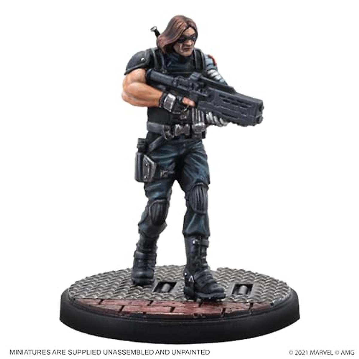 Atomic Mass Marvel Crisis Protocol: Vision & Winter Soldier Chara, Multicolor