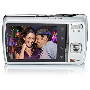 Kodak Easyshare M550 12 MP Digital Camera with 5x Wide Angle Optical Zoom and 2.7-Inch LCD (Blue)