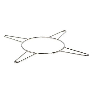 KJ-XR Rack for Kamado Joe Classic Grill Accessory, Kamado Joe Flexible Cooking System Accessory, X Accessory Ring Can Accommodate Kamado Joe Pizza Stone and Other Kamado Joe Accessories