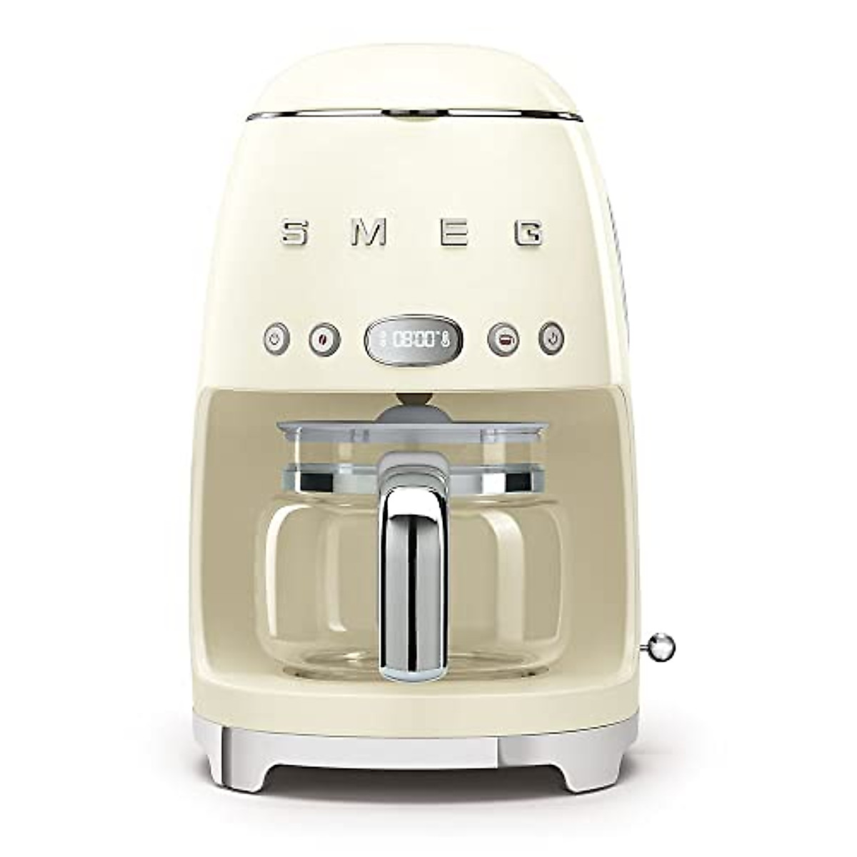 Smeg Retro Drip Coffee Machine and 2-Slice Toaster Bundle, Cream