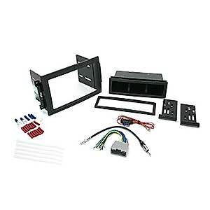 SCOSCHE Install Centric ICCR5BN Complete Basic Installation Solution for Installing an Aftermarket Stereo Compatible with Select 2004-09 Chrysler, Dodge & Jeep Vehicles with Navigation