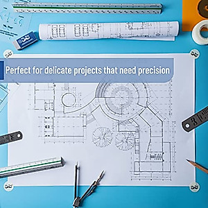 Mr. Pen- Professional Drafting Dots, 500 Pieces Drafting Dots, Art Tape, Tape Dots, Artist Masking Tape, Drafting Supplies, Architectural Dots Tape, Stationary Tape, Tape for Art and Drawing Paper