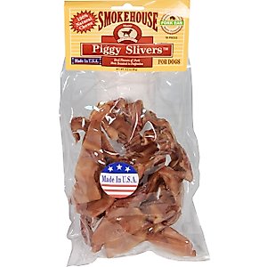 Smokehouse Pet Products 84010 Piggy Slivers 10 Count