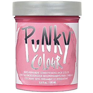 Punky Cotton Candy Semi Permanent Conditioning Hair Color, Vegan, PPD and Paraben Free, lasts up to 35 washes, 3.5oz