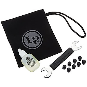 Latin Percussion LP Galaxy Giovanni Series Bongos - Natural/Chrome Natural 8.625-inch