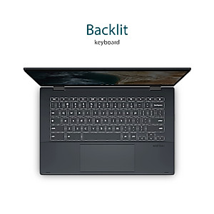 ASUS Chromebook Flip CX5, 14" Touchscreen FHD NanoEdge Display, Intel Core i3-1110G4 Processor, 128GB SSD, 8GB RAM, Stylus, Backlit Keyboard, Wi-Fi 6, Chrome OS, Aluminum, AI Blue, CX5400FMA-DN388T-S