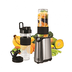 Kalorik Personal Professional Blender, Single Serve BPA-Free Sport Bottle Blender. Blend Shakes, Smoothies, Baby Food and More
