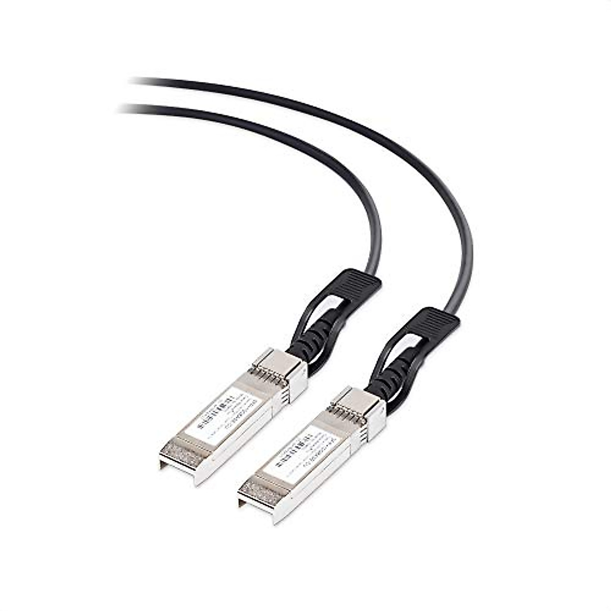 Cable Matters 10Gbps DAC Twinax SFP Cable 2m / 6.6ft (SFP+ Cable), 10GBASE-CU Passive Direct Attach Copper Twinax SFP Cable, Compatible with Cisco, Ubiquiti, Huawei, Netgear, & Supermicro Devices
