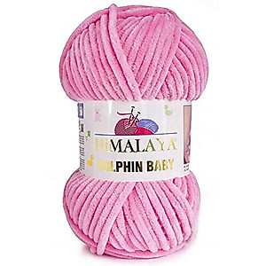 Himalaya Dolphin Baby (4-Pack) 4x100 gr Chenille Velvet Blanket amigurumi Yarn Super Bulky 524 yds (309)