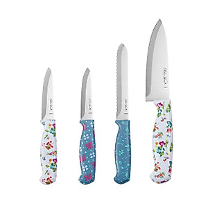 Blooming Bouquet 5pc Prep Set with Wood Block