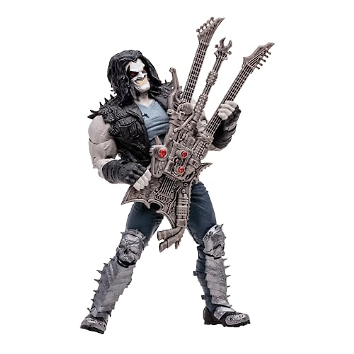 McFarlane Toys - DC Multiverse Lobo & Spacehog (Justice League of America) - 7in Scale Action Figure with Vehicle, Gold Label, Amazon Exclusive