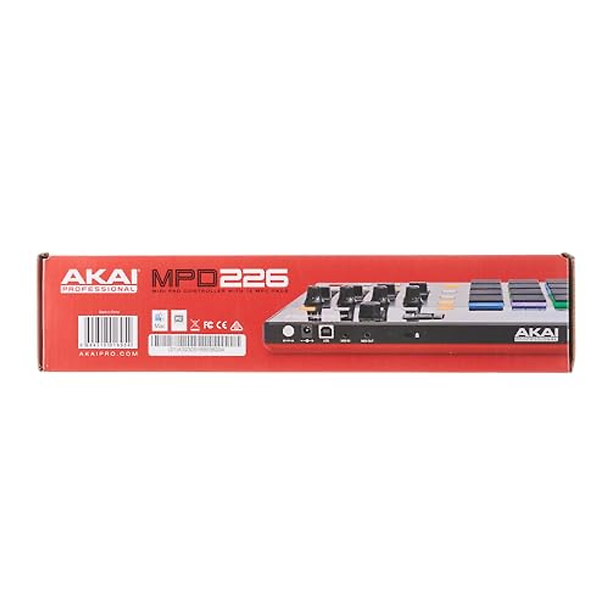 AKAI Professional MPD226 - USB MIDI Controller with 16 RGB MPC Drum Pads, Fully-Assignable Production-Ready Controls, and Production Software Package