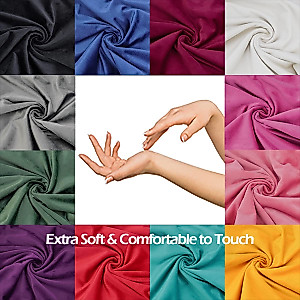 CARRIE HOME Black Velvet Throw Pillow Covers 18x18 Set of 2 Super Soft Black Pillows Decorative Throw Pillows for Couch Sofa and Living Room