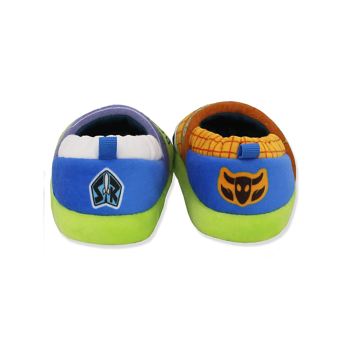 Disney Toy Story Sheriff Woody Buzz Lightyear Little Boys Aline Slippers (Multicolor, 11-12 M US Little Kid)