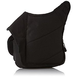 Everest Messenger Bag - Medium, Black, One Size