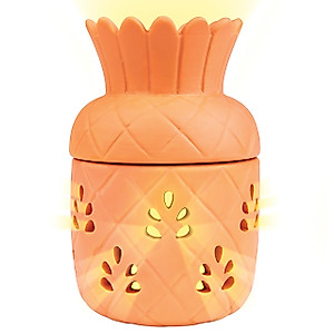 ZendoZones Patio Pineapple Citronella Candle Burner – 8-Hour Protection, for Patios & Outdoor Spaces