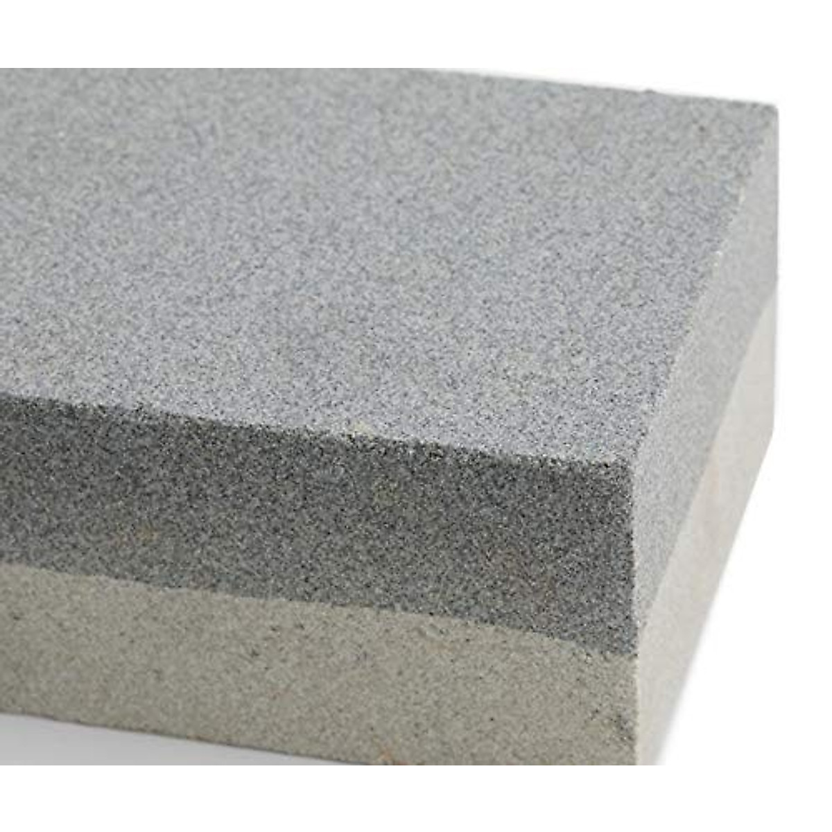 New Star Foodservice 36503 Combination Sharpening Stone Knife Sharpener, 12" x 2-1/2" x 1-1/2", Gray