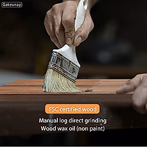 24'' Large Ottoman Tray,Walnut Wood Decorative Serving Tray with Handles for Breakfast, Dinner, Appetizers, Patio, Ottoman, Coffee Table, BBQ, Party –4 Coasters and 5 Greaseproof Papers for Free