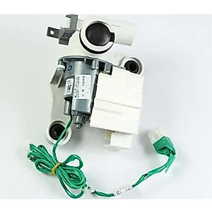 Drain Pump Assembly Replacement For Samsung WA400PJHDWR/AA WA40J3000AW/A2 WA40J3000AW/AA WA422PRHDWR/AA WA456DRHDSU/AA WA456DRHDWR/AA WA45H7000AP/A2 WA45H7000AW WA45H7000AW/A2 Washing Machine