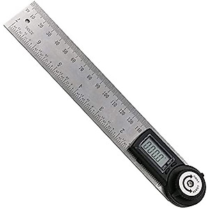 Display Angle Ruler Stainless Steel Electronic Angle Ruler Multifunctional 360 Degree Woodworking Construction Repair