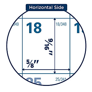 AT-A-GLANCE 2024 Erasable Calendar, Dry Erase Wall Planner, 12" x 16", Small, Vertical/Horizontal, Reversible, Compact (PM330B2824)
