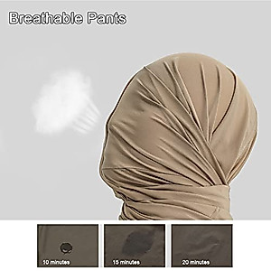 Gash Hao Mens Hiking Convertible Pants Outdoor Waterproof Quick Dry Zip Off Lightweight Fishing Pants（Khaki 32X32）