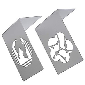 Anti‑Slip Bookend, Durable Anti‑Slip Desktop Bookshelf, Stable Practical for Home Office(#1)