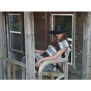 Sharpshooter High Plains Drifter Clint Eastwood Bounty Hunter Black Leather Hat