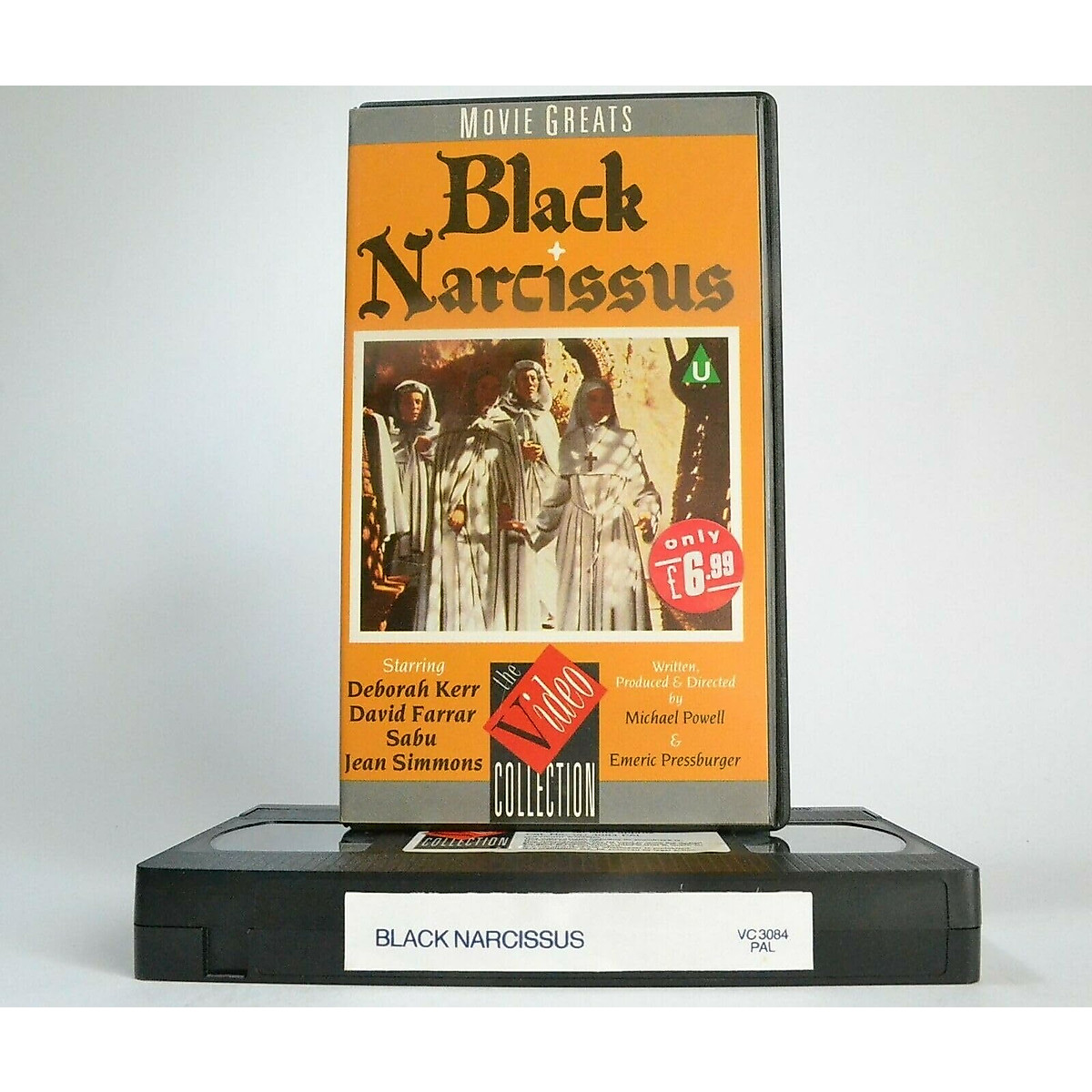 Black Narcissus (1941); [Rumer Godden]: Drama - Deborah Kerr/David Farrar - VHS