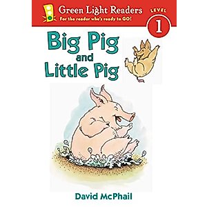 Big Pig and Little Pig (Green Light Readers)