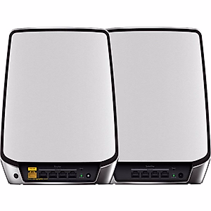 NETGEAR Orbi WiFi 6 Ultra-Performance Whole Home Mesh WiFi System - WiFi Router and Satellite - speeds up to 5.7Gbps - Coverage Over Approximately 5,000 sq. feet, AX5700 (RBK842)