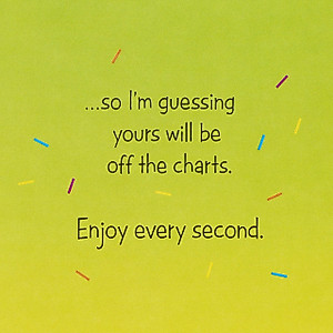 American Greetings Birthday Card (Off the Charts)