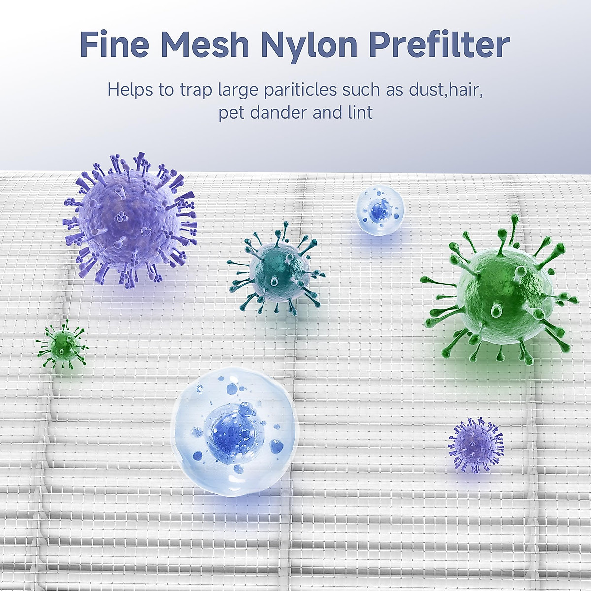 FCFMY 2 Packs H7126 Replacement Filter Compatible with GoveeLife H7126 Mini Air Cleaner Purifier, 2pcs H13 True HEPA Filters and 6 pcs Aroma Pads Accessories