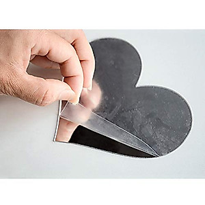 CUGBO 2 Set 3D Kiss Lips Mirror Wall Stickers Acrylic DIY Art Decals Home Room Decor (Silver)