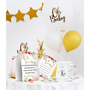 Guess The Sweet Mess - Dirty Diaper game,Baby Shower Games Guess The Sweet Name That Poo/gs007A