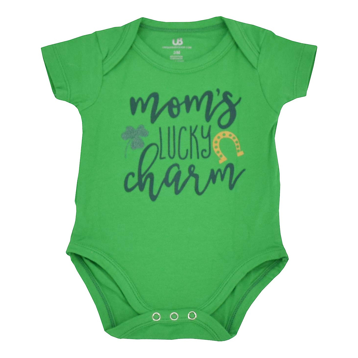 Unique Baby Boys 1st St Patricks Day Moms Lucky Charm Layette Set (18 Months)