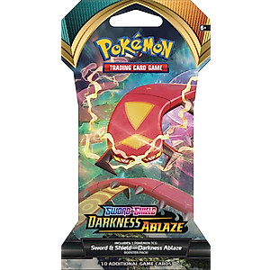 Pokemon TCG Darkness Ablaze Booster Pack (10 Cards)