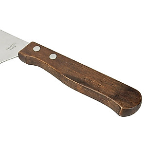 The Cleaver Chopping Knife: Versatile Camp Kitchen Knife with a Sharp Stainless Steel Blade, Hardwood Handle - Ideal for Kitchen, Restaurant and Camping