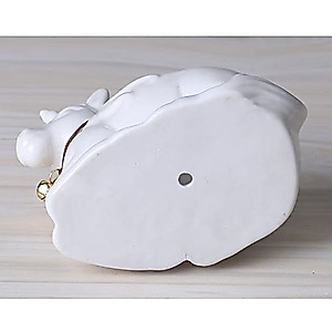 YONGYAN Horse Shape Flower Pot Statue Decoration Ceramics Garden Planters Containers Pot Bookshelf Office Desktop Decor