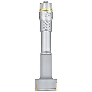 Mitutoyo 368-277 Holtest Vernier Inside Micrometer, Three-Point, 7-8" Range, 0.0002" Graduation, +/-0.00025" Accuracy