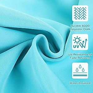 Geetery 5 Pcs Outdoor Cushion Covers Outdoor Patio Cushions Pillow Replacement Covers for Seat and Back Outdoor Cushion Slipcovers for Sectional Rattan Sofa Patio Furniture Cushion Covers for Couch