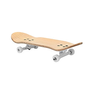 Teak Tuning 34mm Pro Fingerboard Heat Transfer Graphic Complete - Fully Assembled with Pro Level Parts - Pro Shaped Wood Deck (34x97mm), UltraSpin Wheels, Prodigy Trucks - Raised Hexagons