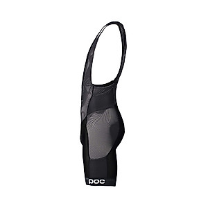 POC, MTB Air Layer Bib Shorts, Uranium Black, Medium