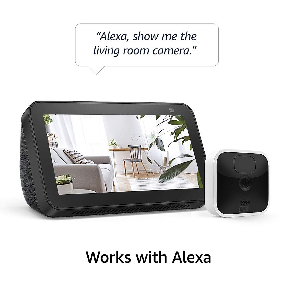 Certified Refurbished Blink Indoor (3rd Gen) – wireless, HD security camera with two-year battery life, motion detection, and two-way audio – 2 camera kit