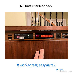 Nalbantov USB Floppy Disk Drive Emulator N-Drive 100 for Yamaha Disklavier MX100A, MX100B, MX101R, MX100MR, MX100M, MX300MR, MX202