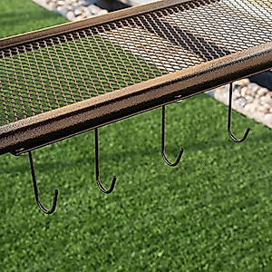 EnjoyShop 8' x 5' Outdoor Barbecue Grill Gazebo Canopy Tent BBQ Shelter Perfect Beautiful Classic Elegant Useful
