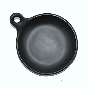 Ancient Cookware, Clay Chamba Saute Pan, Medium, 48 Ounces