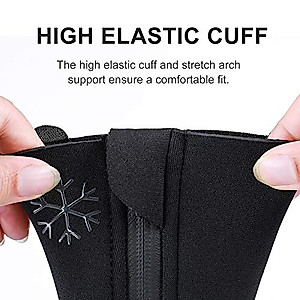 Cycling Shoe Covers Cold Weather for Men Women - Waterproof Shoe Covers Winter Outdoor Sports - Rain Cycling Overshoes, Road/Mountain Bike Booties