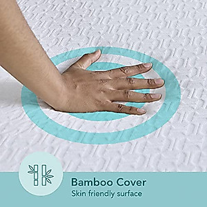 CHITA 2 Inch Mattress Topper Ventilated Cool Gel Memory Foam Bed Removable Cover 10 Years Warranty Twin