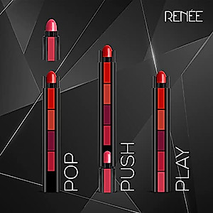 RENEE Fab 5 5-In-1 Lipstick, 7.5gm